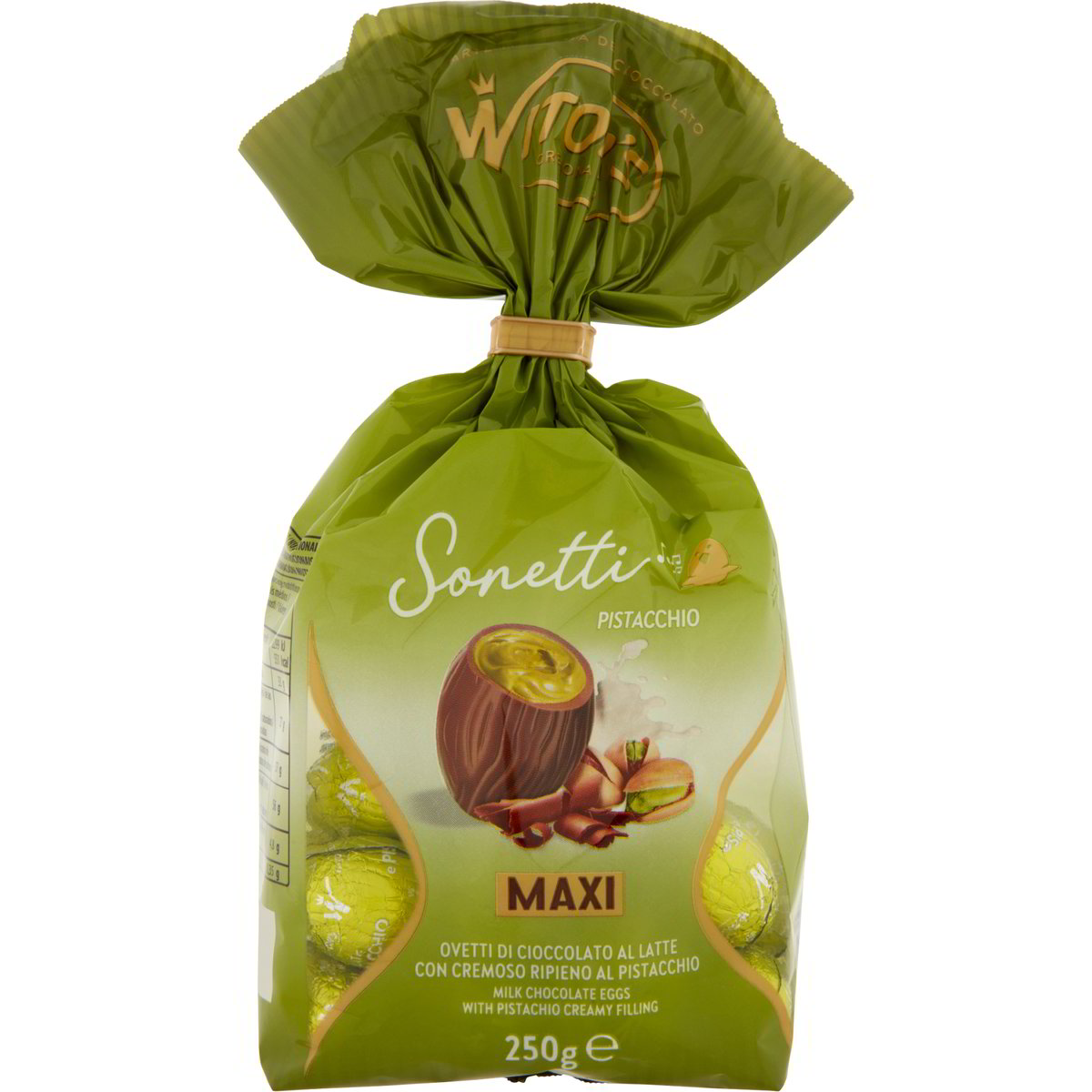 Cioccolatini ovetti maxi sonetti al pistacchio WITOR'S 250 G - Coop Shop