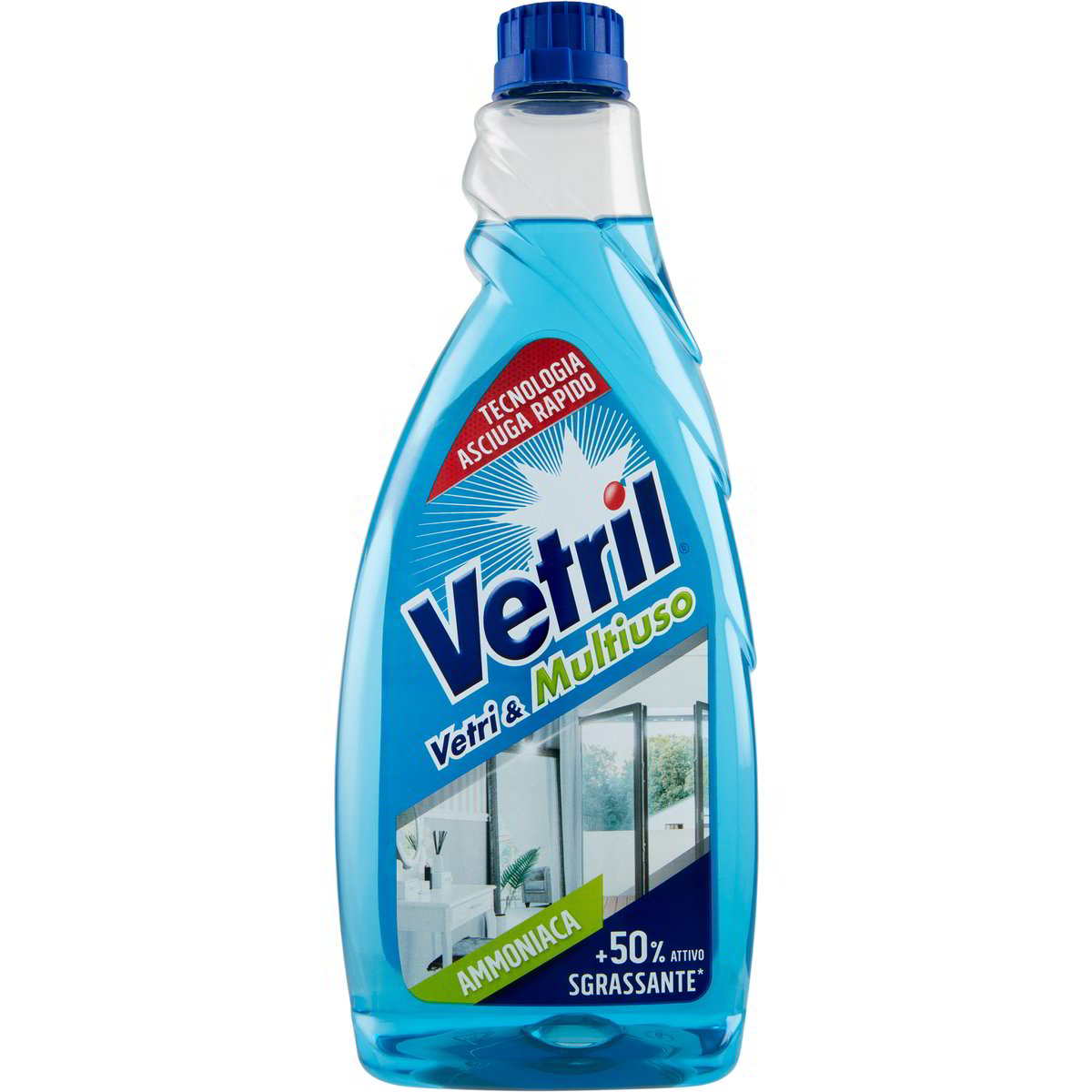 Detergente vetri e multiuso con ammoniaca ricarica VETRIL 650 ML - Coop ...