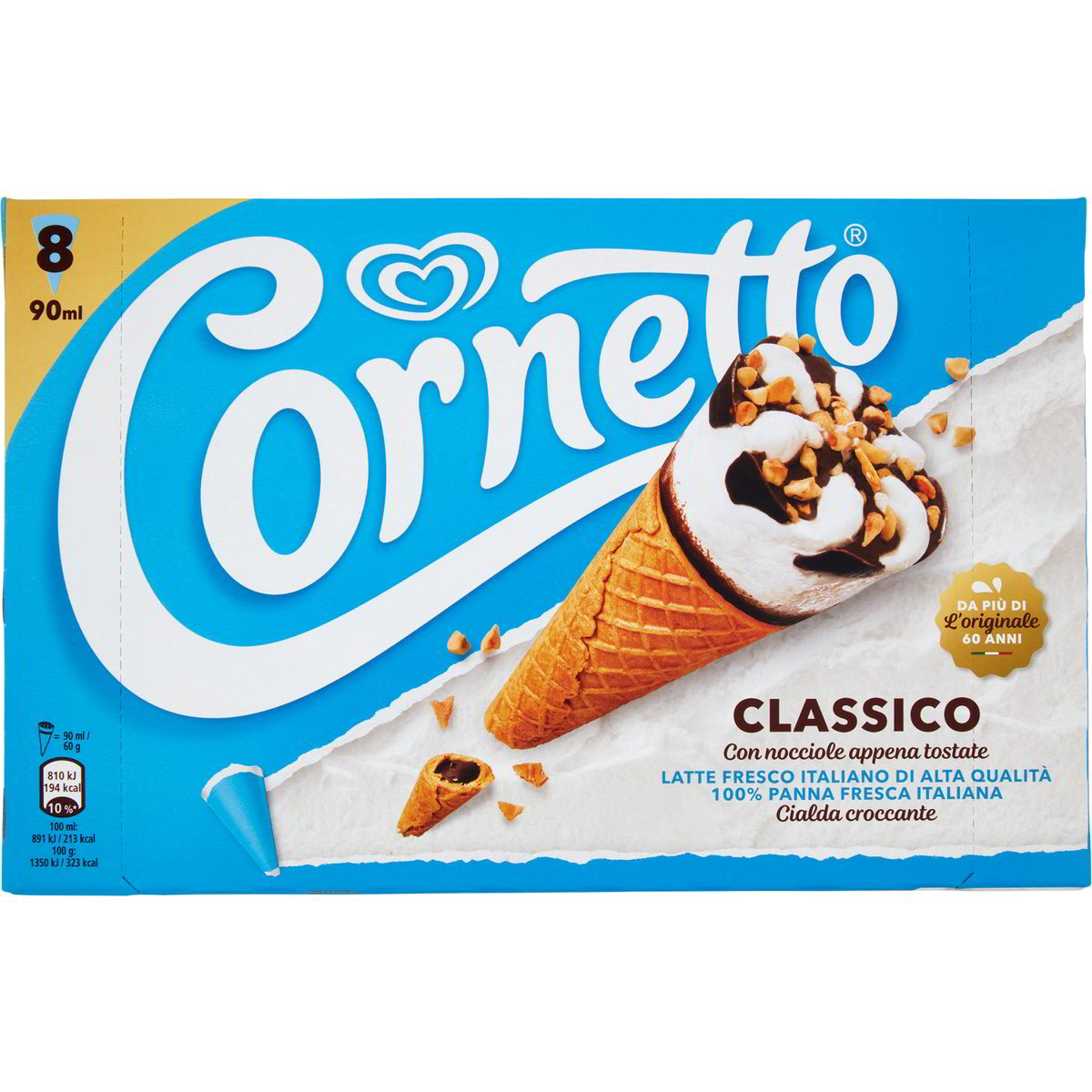 Cornetto classico x8 ALGIDA 480 G - Coop Shop