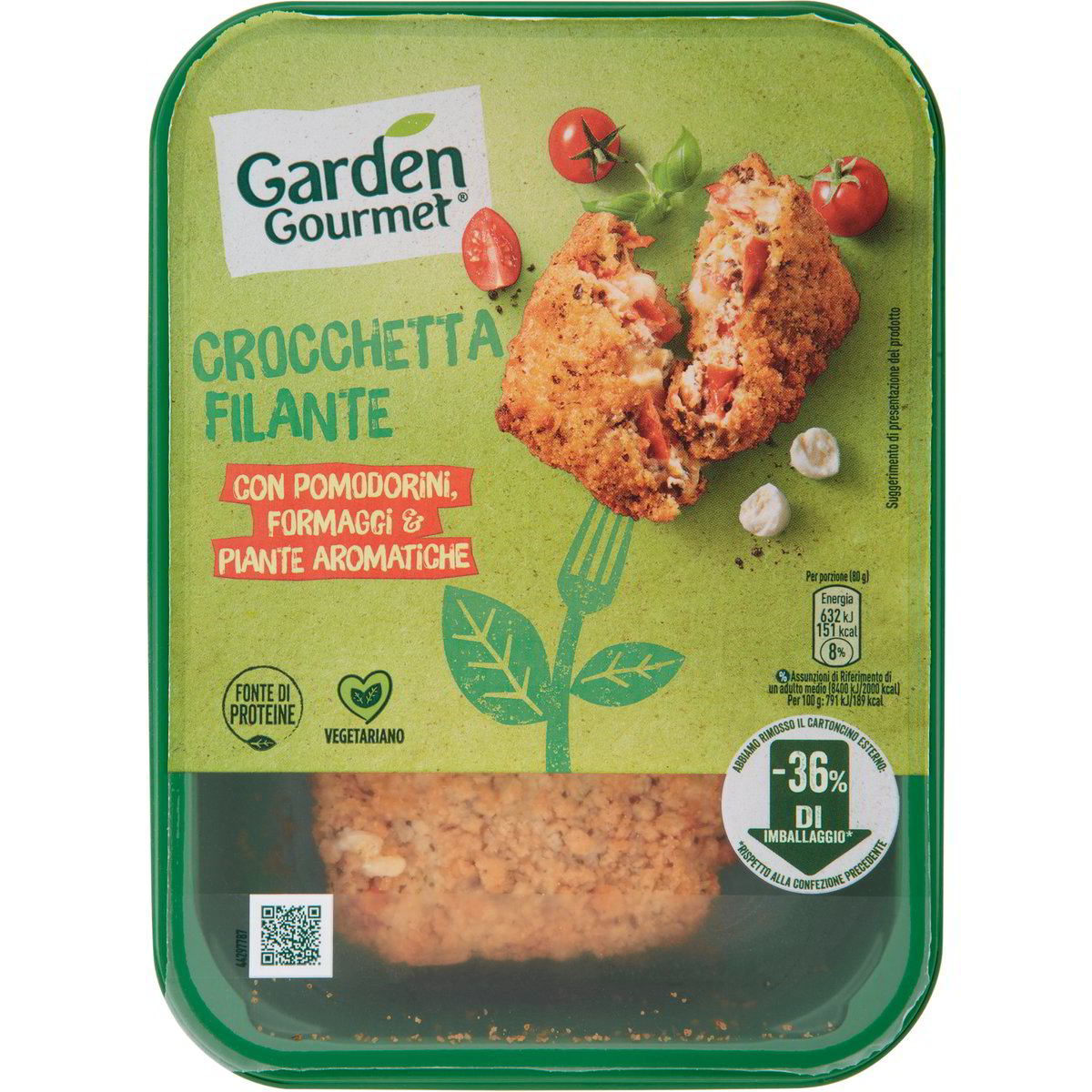 Crocchetta mediterranea GARDEN GOURMET 160 G - Coop Shop