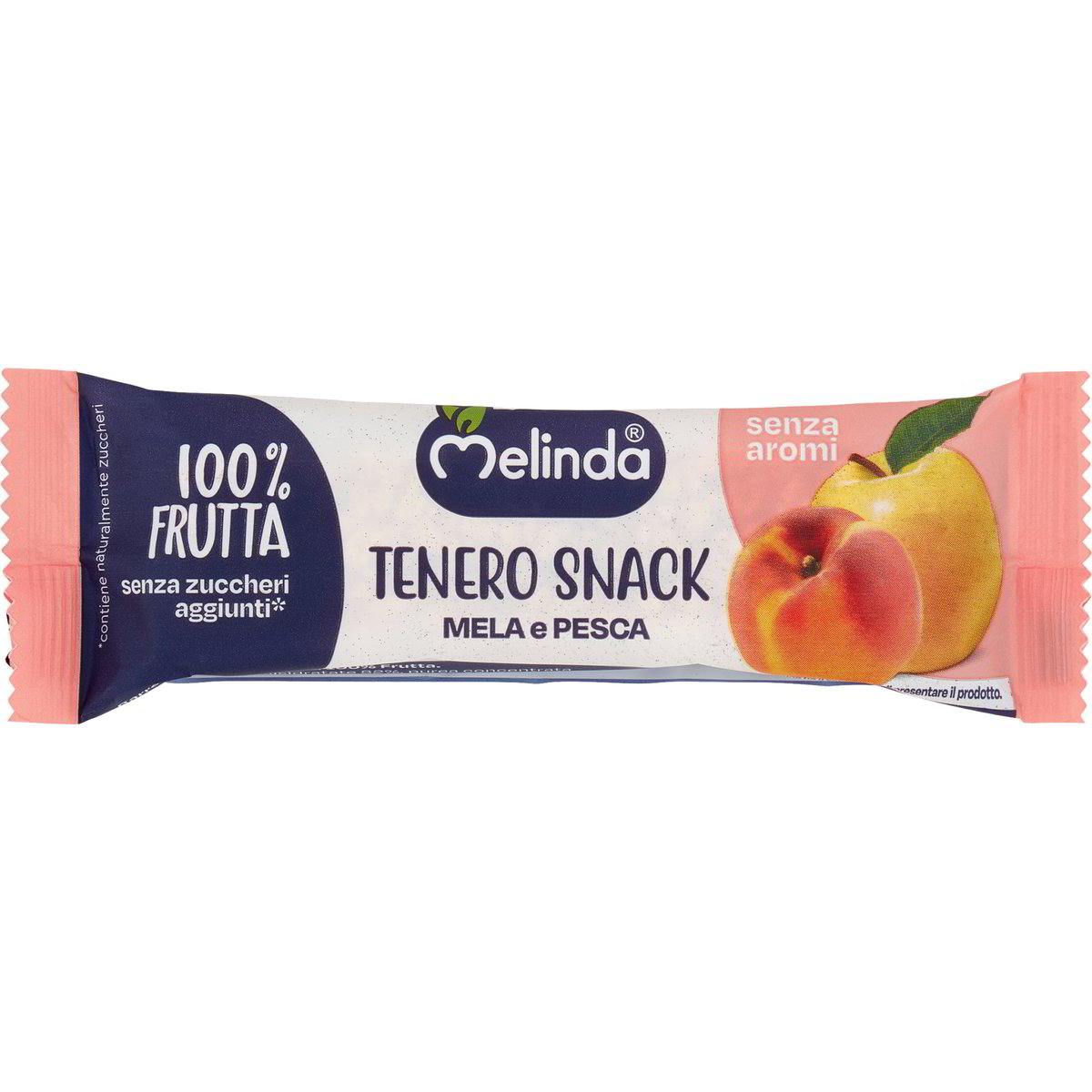 Snack frutta 100% mela e pesca MELINDA 25 G - Coop Shop