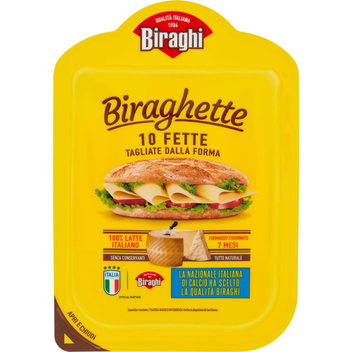 Formaggio a fette biraghette BIRAGHI 120 G - Coop Shop