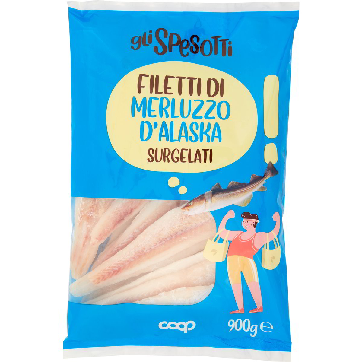 Merluzzo d'alaska filetti COOP - GLI SPESOTTI 900 G - Coop Shop