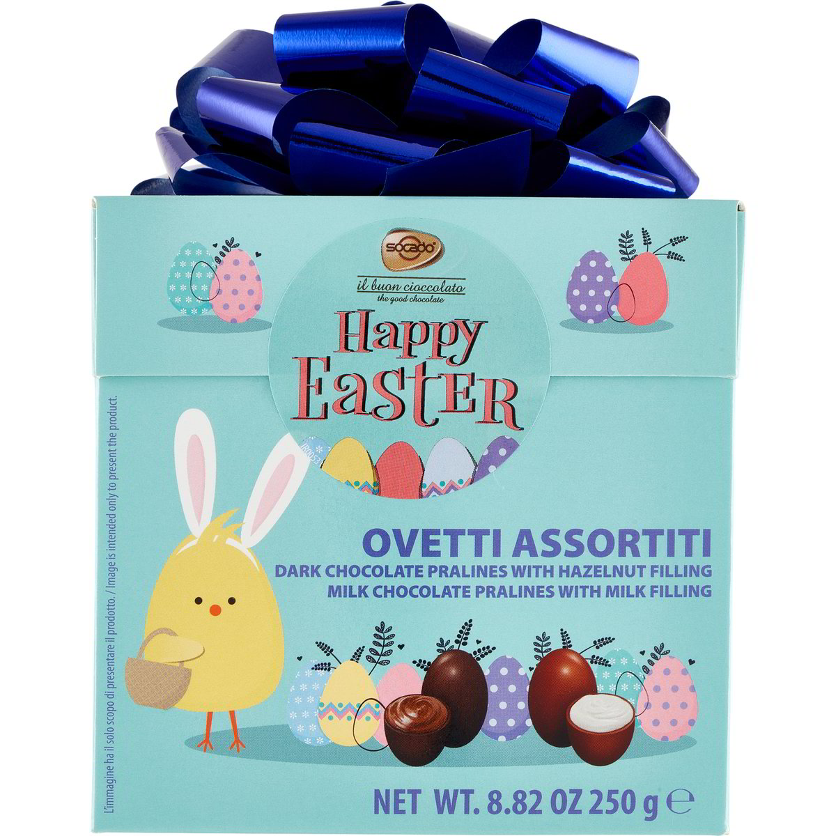 Cioccolatini ovetti assortiti happy easter SOCADO 250 G - Coop Shop