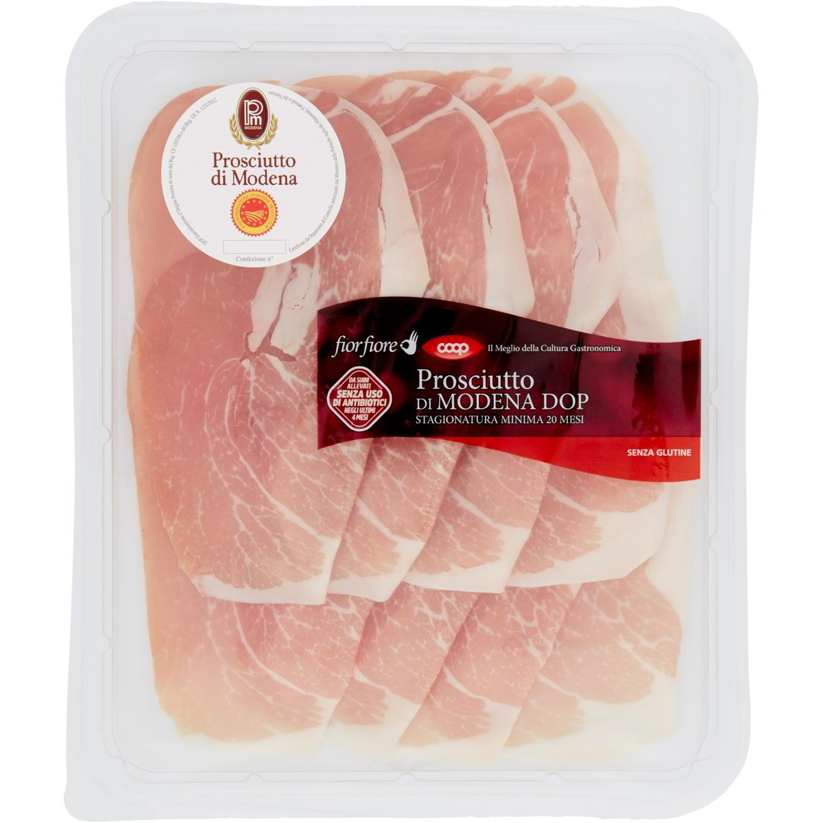 Prosciutto di modena DOP 20 mesi COOP - FIOR FIORE 120 G - Coop Shop