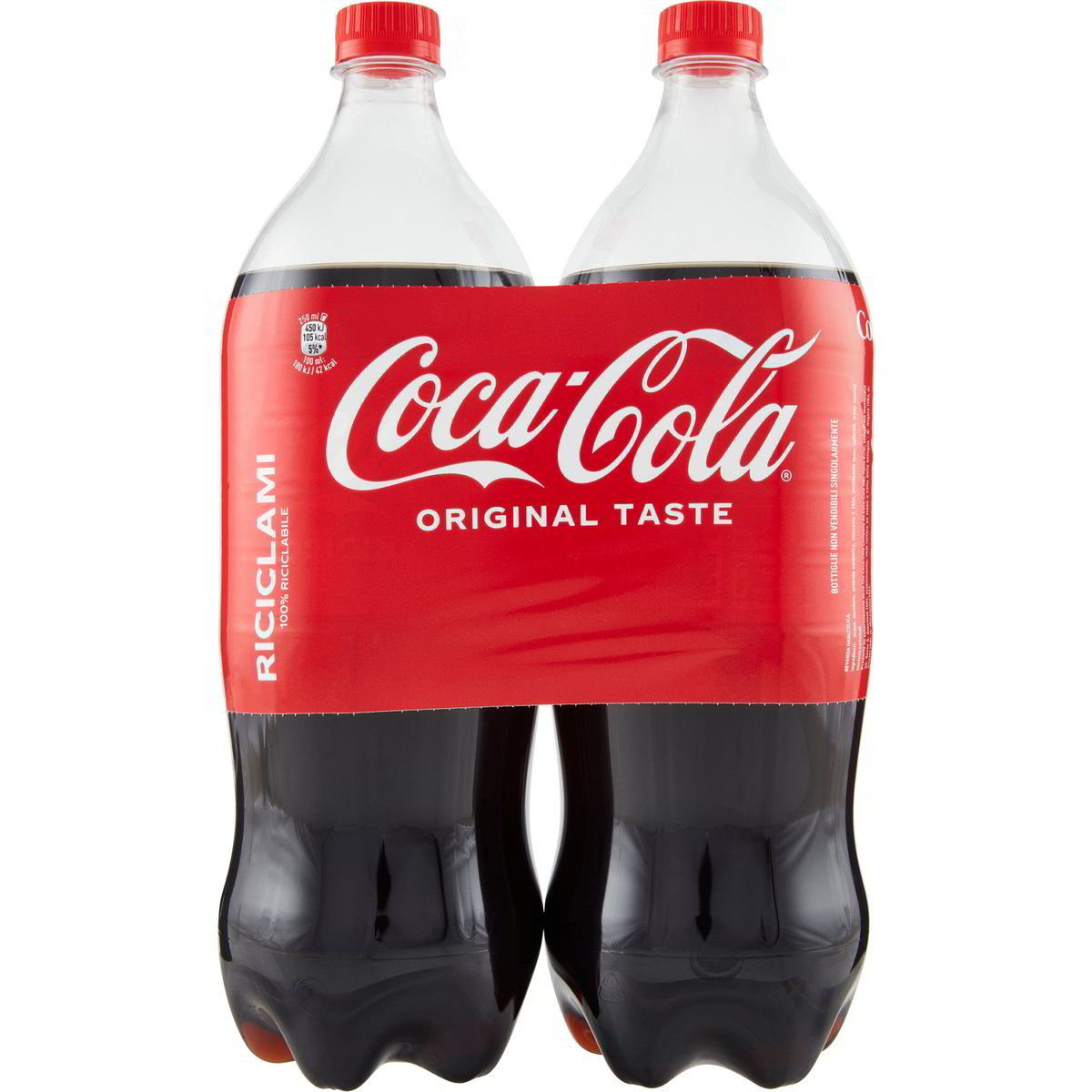 Coca cola original taste COCA COLA 2 X 1350 ML - Coop Shop