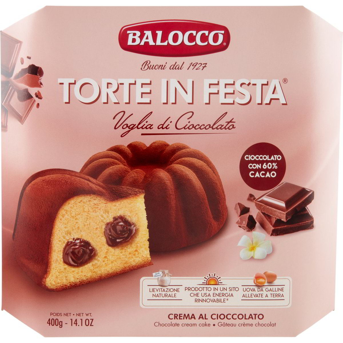 Torta in festa voglia di cioccolato BALOCCO 400 G - Coop Shop