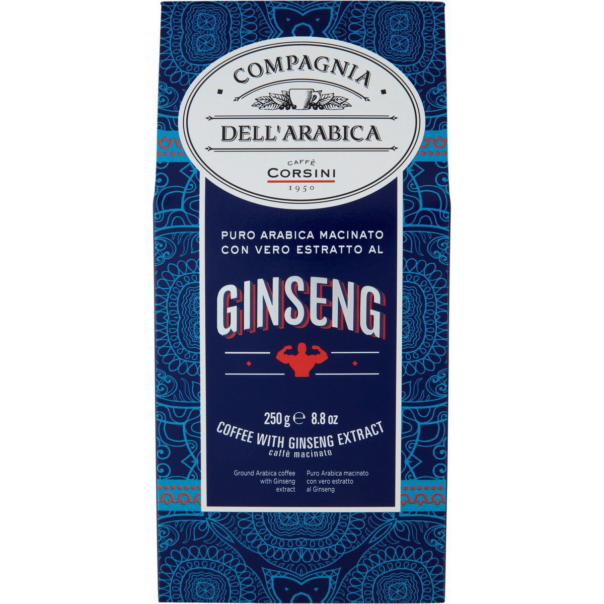 Caffè macinato arabica al ginseng COMPAGNIA DELL ARA 250 G - Coop Shop