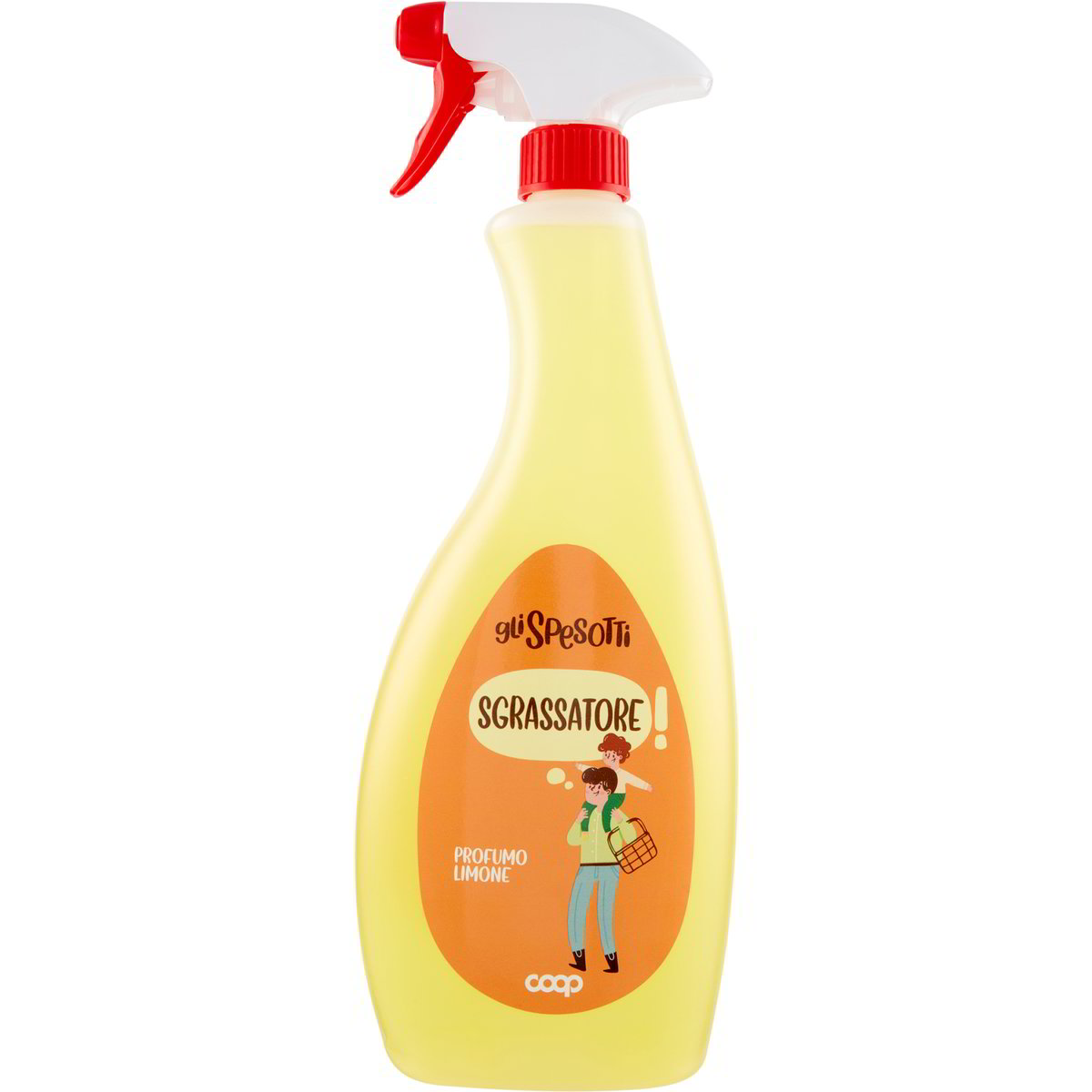 Detergente sgrassatore spray al limone COOP - GLI SPESOTTI 1000 ML ...