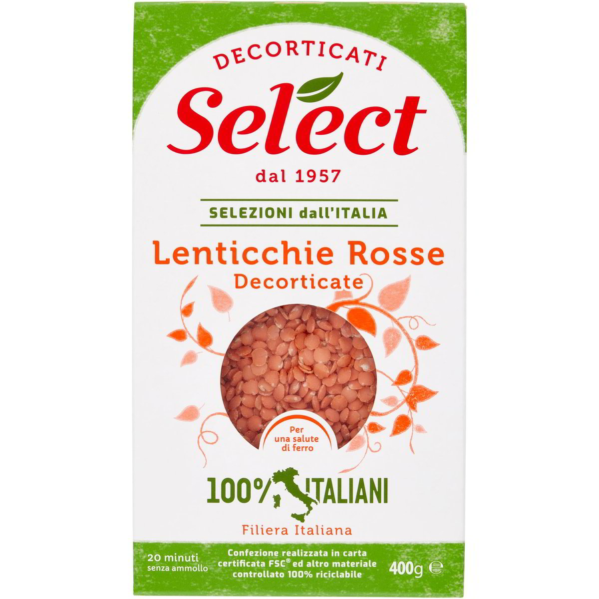 Lenticchie rosse decorticate SELECT 400 G - Coop Shop