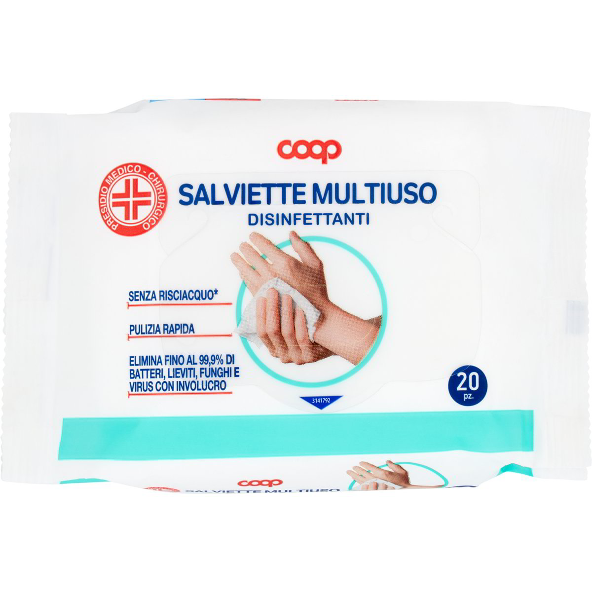Salviette multiuso disinfettanti x20 COOP 1 PZ - Coop Shop