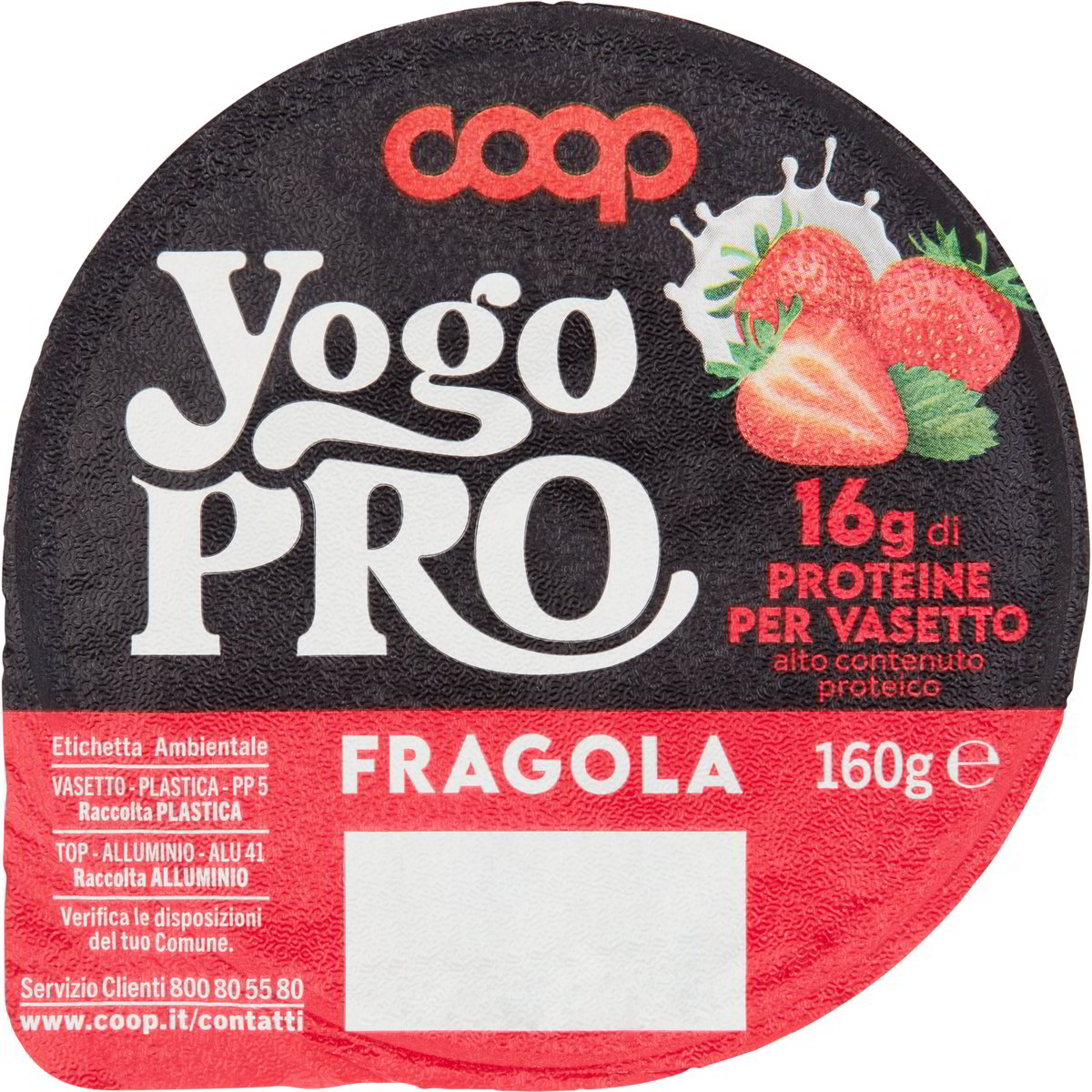 Yogurt proteico yogo pro fragola COOP 160 G - Coop Shop