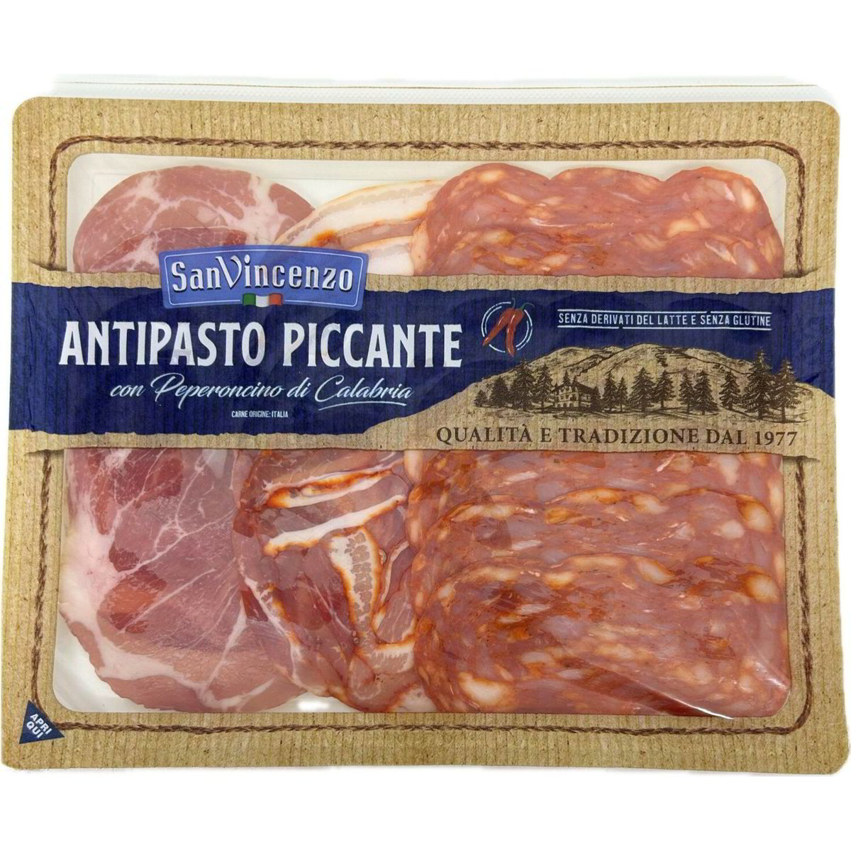 Salumi antipasto piccante misto SAN VINCENZO 100 G - Coop Shop