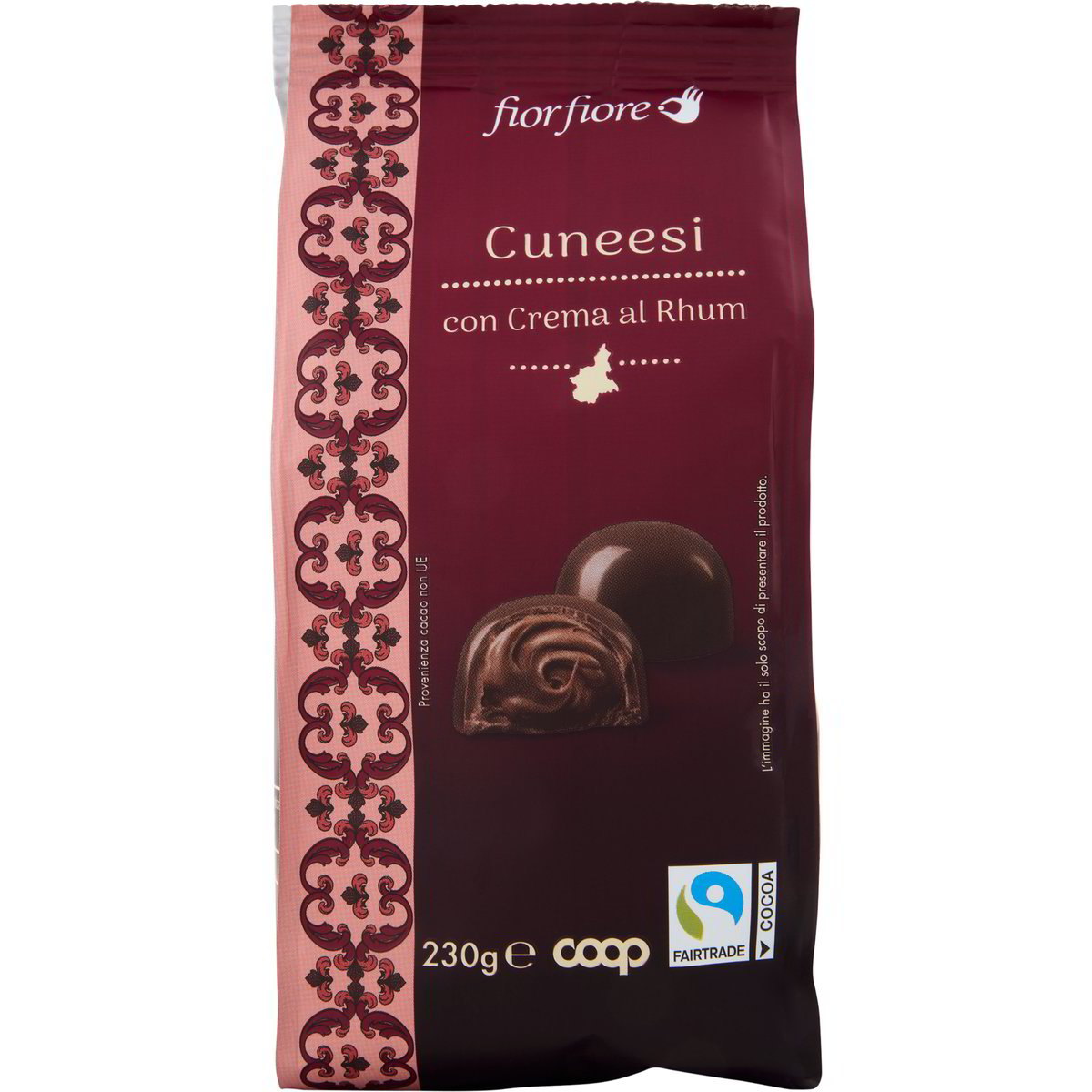 Cioccolatini cuneesi al rhum COOP - FIOR FIORE 230 G - Coop Shop