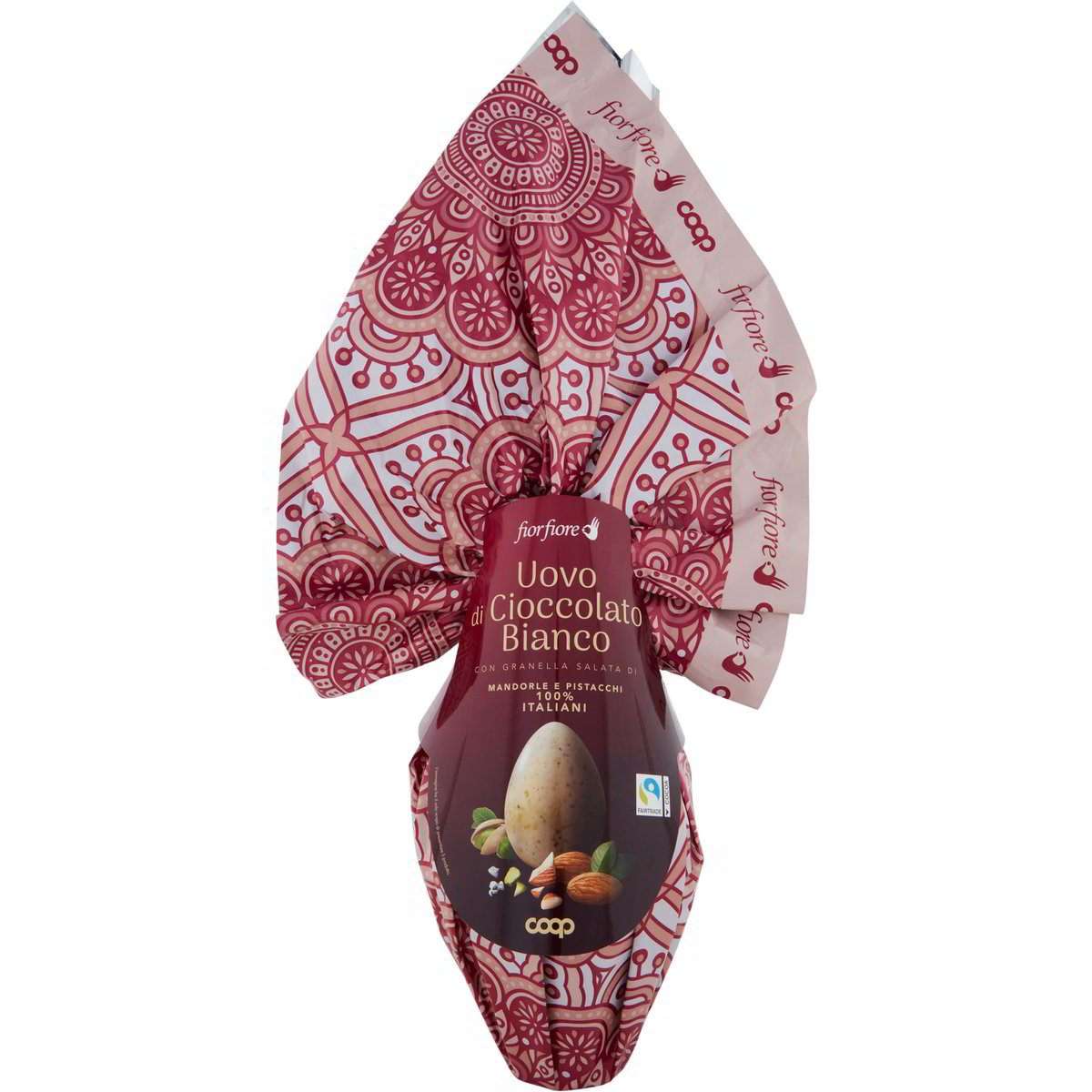 Uovo pasqua cioccolato bianco granella pistacchi COOP - FIOR FIORE 350 ...