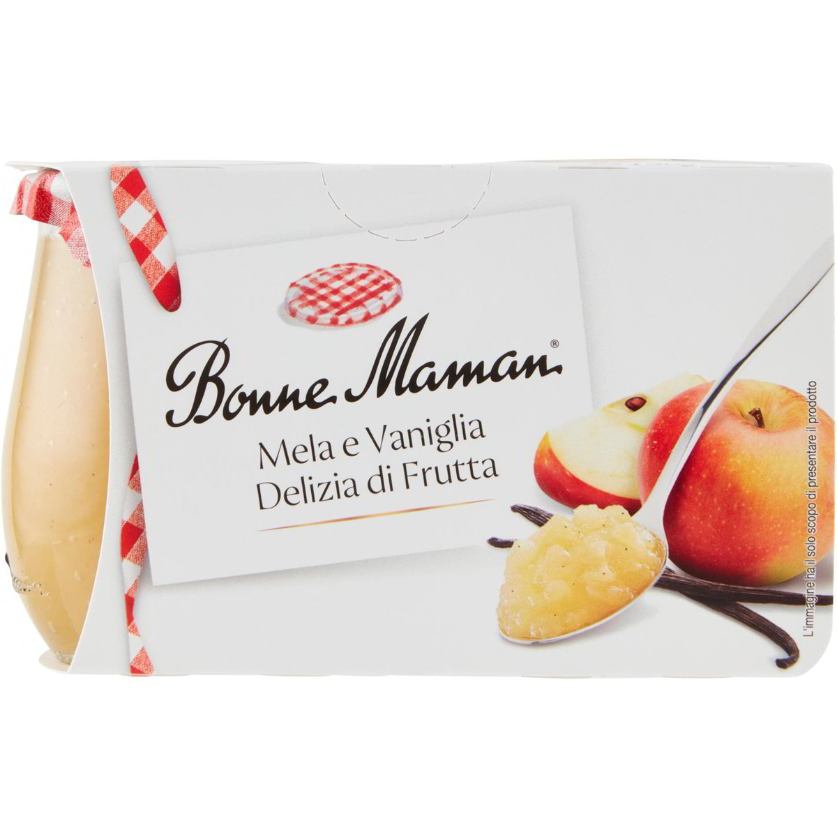 Dessert alla mela e vaniglia delizia di frutta BONNE MAMAN 2 X 130 G ...