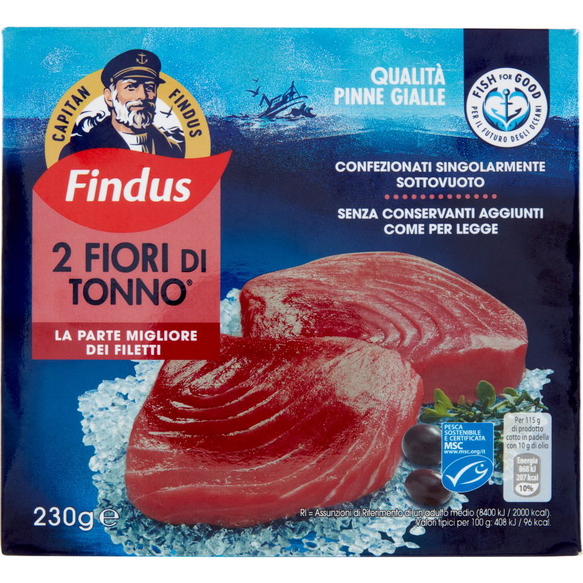 Tonno 2 fiori di tonno FINDUS 230 G - Coop Shop