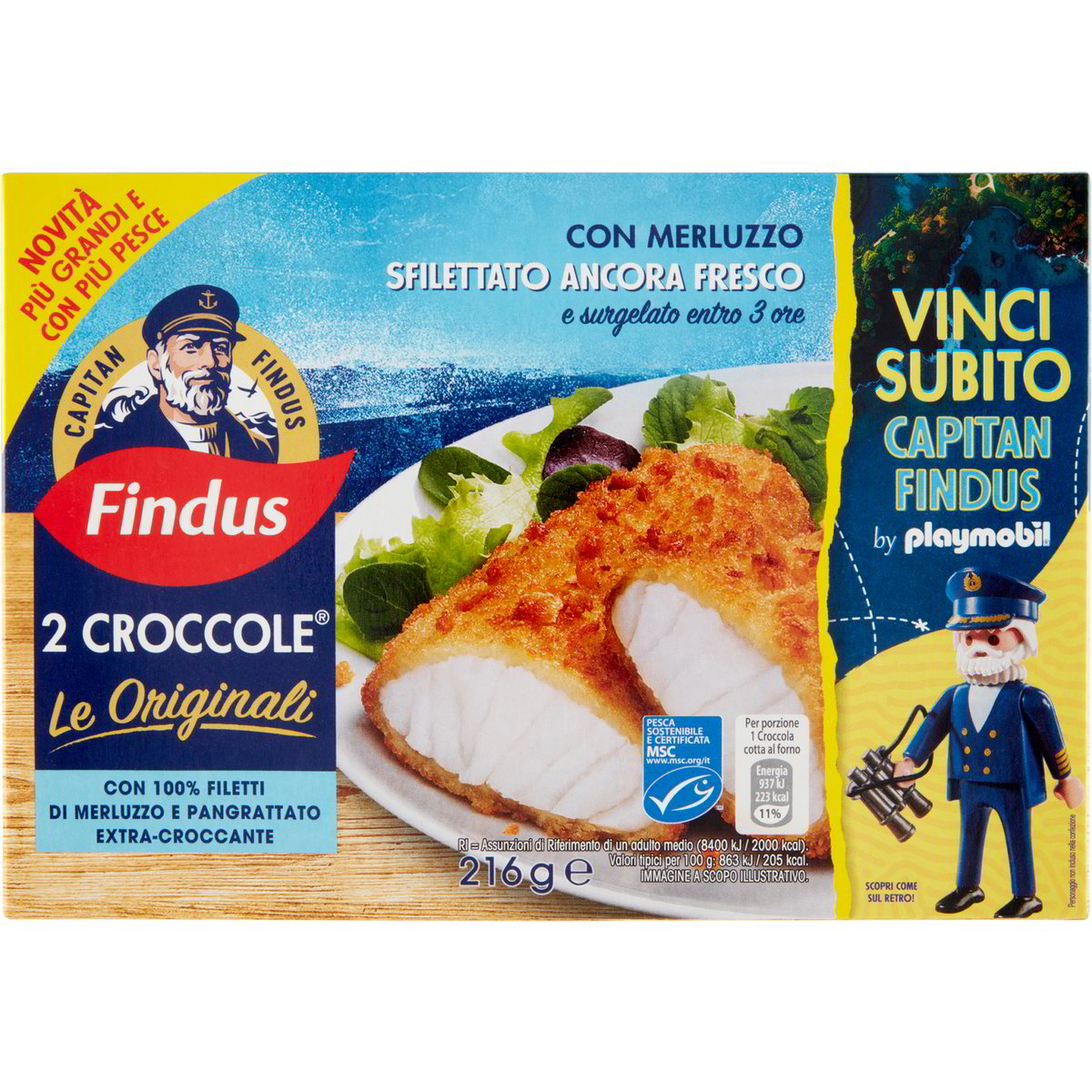 Merluzzo filetti impanati croccole x2 FINDUS 216 G - Coop Shop