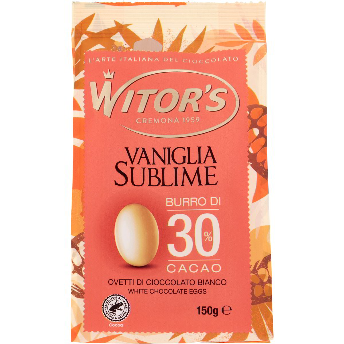 Cioccolatini ovetti cioccolato bianco vaniglia WITOR'S 150 G - Coop Shop