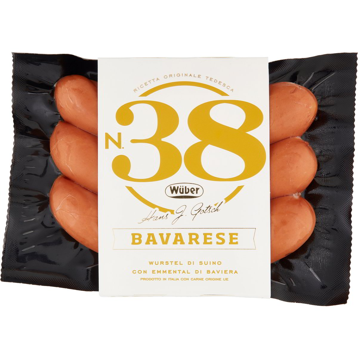 Wurstel bavarese di suino n38 con emmental WUBER 240 G - Coop Shop