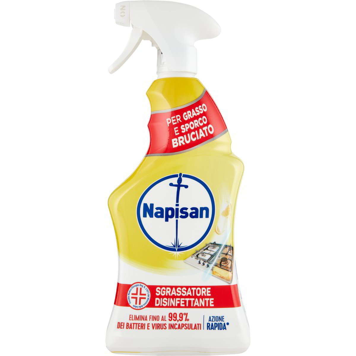 Sgrassatore spray disinfettante azione rapida NAPISAN 740 ML - Coop Shop