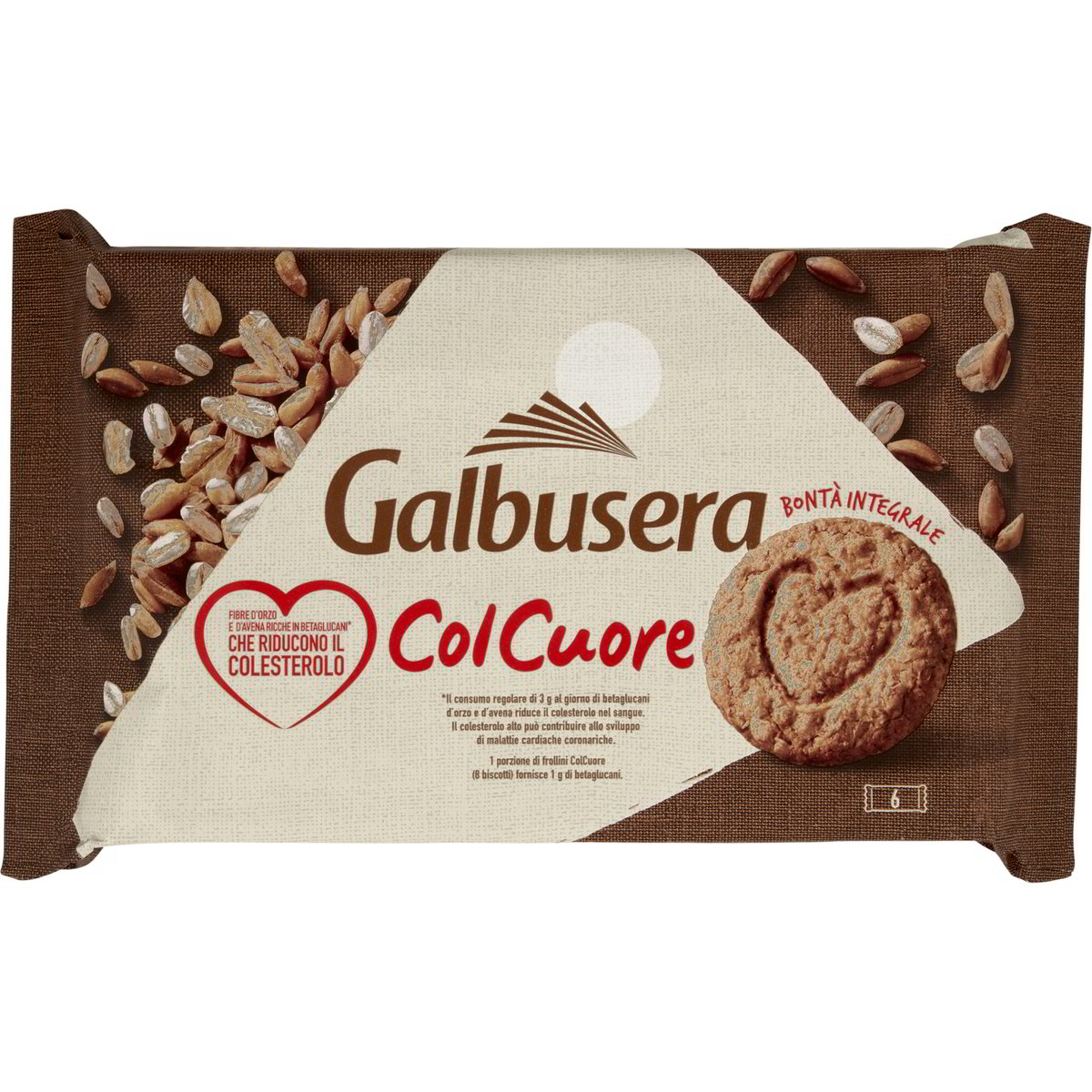 Frollini integrali col cuore GALBUSERA 6 X 50 G - Coop Shop
