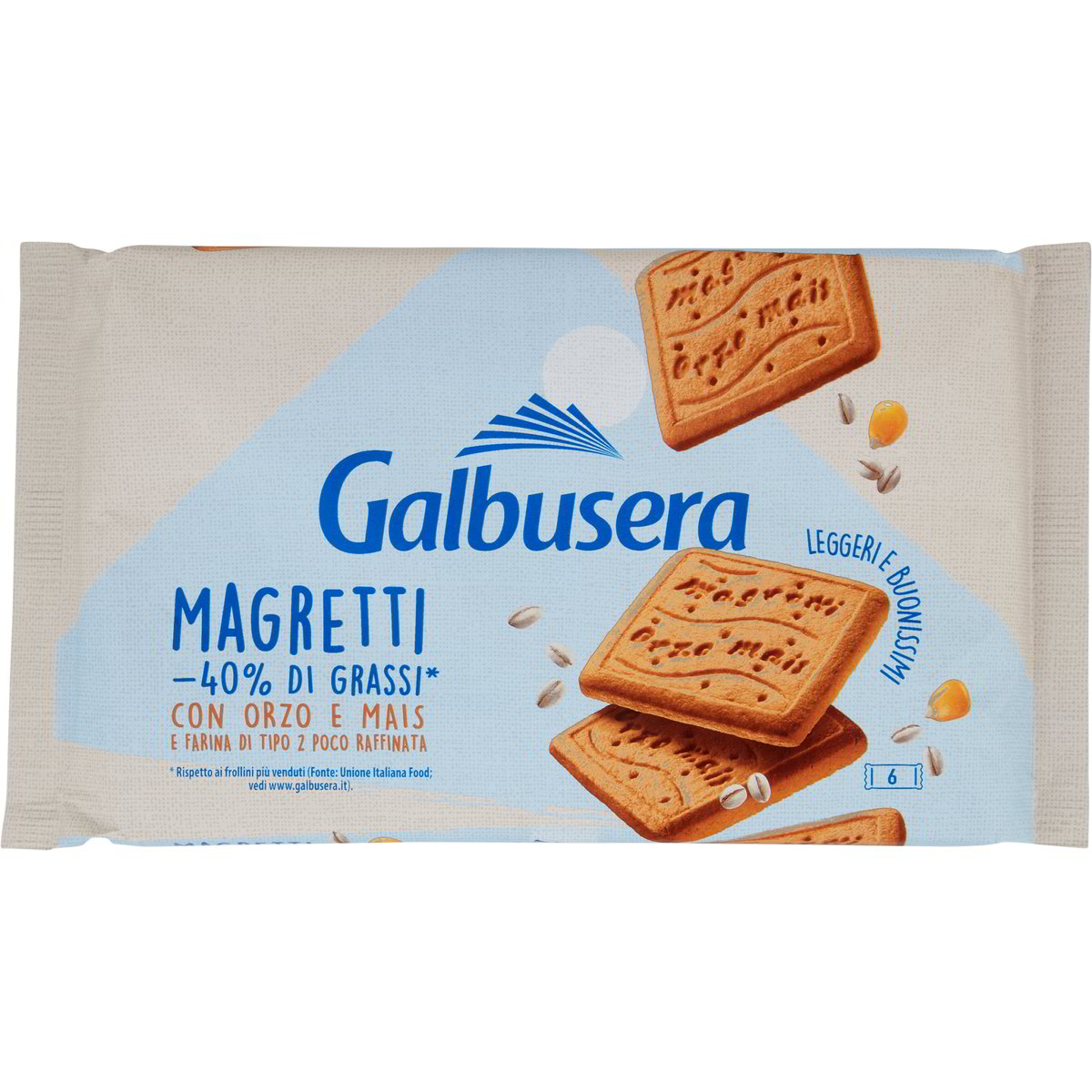 Frollini magretti con orzo e mais GALBUSERA 6 X 58,3 G - Coop Shop