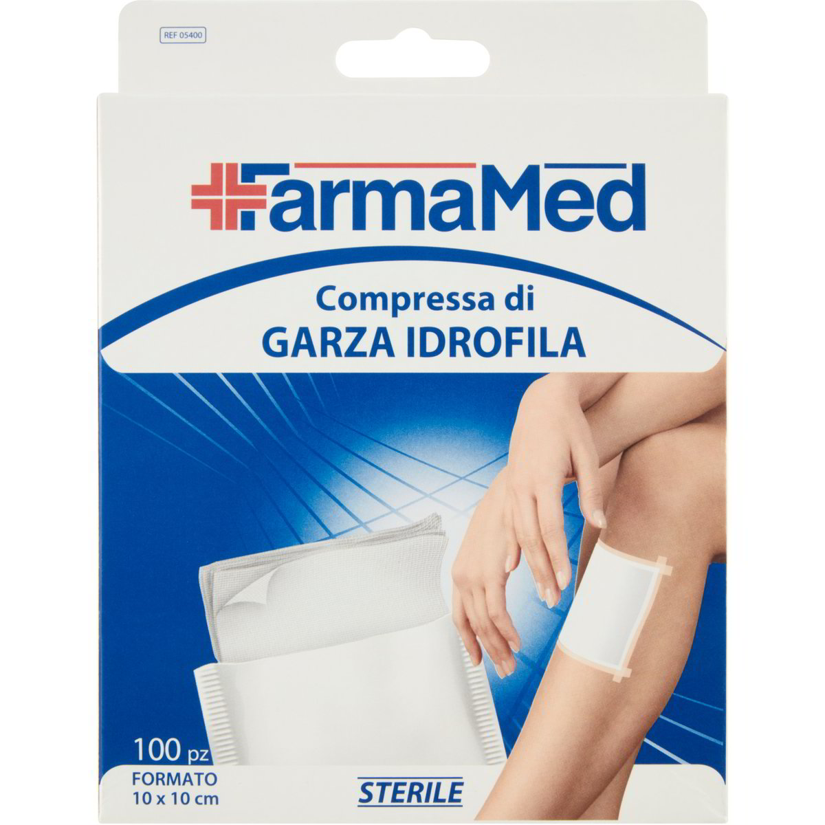 Garza compresse sterile cm10x10 x100 FARMAMED 1 PZ - Coop Shop