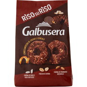 Biscotti al cacao e cereali riso su riso GALBUSERA 290 G - Coop Shop