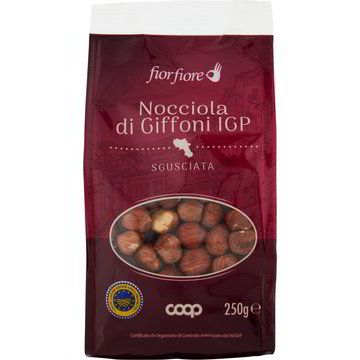 Nocciole di giffoni igp sgusciate COOP - FIOR FIORE 250 G - Coop Shop