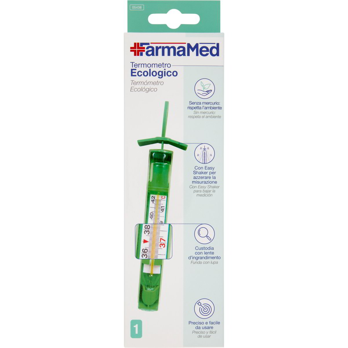 Termometro ecologico FARMAMED 1 PZ - Coop Shop