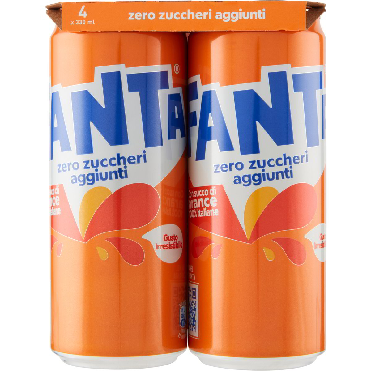 Fanta senza zuccheri aggiunti FANTA 4 X 330 ML - Coop Shop