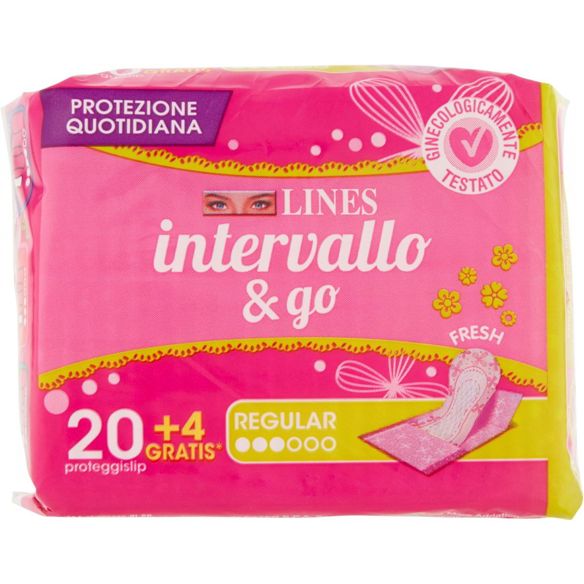 Salvaslip intervallo fresh ripiegato 24 LINES 1 PZ - Coop Shop