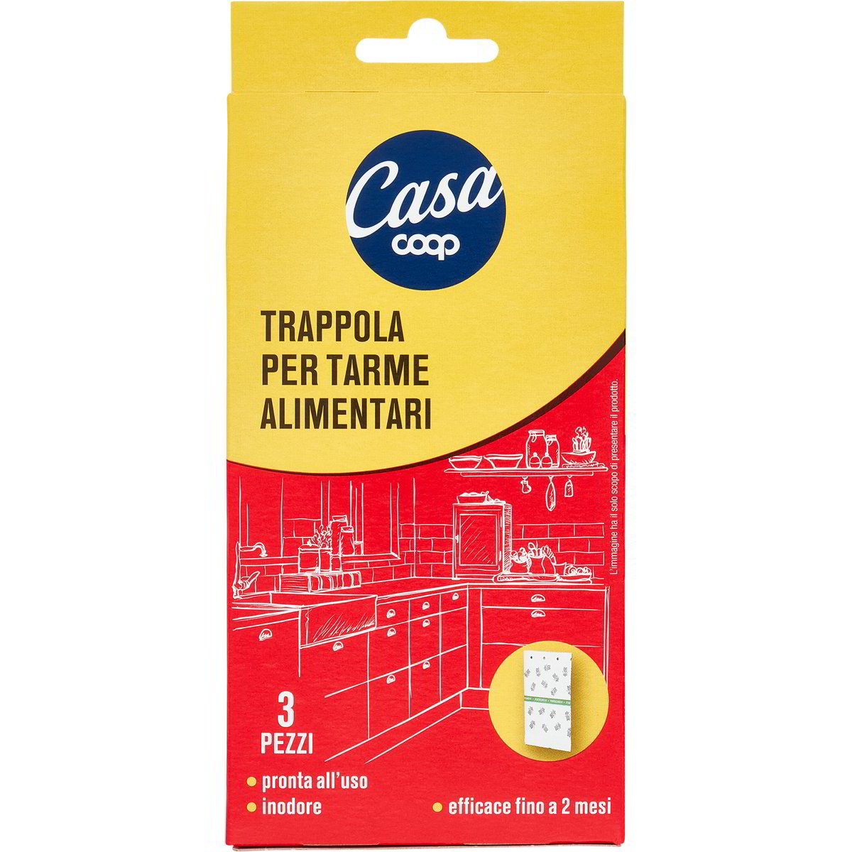 Trappola per tarme alimentari x3 COOP - CASA 1 PZ - Coop Shop