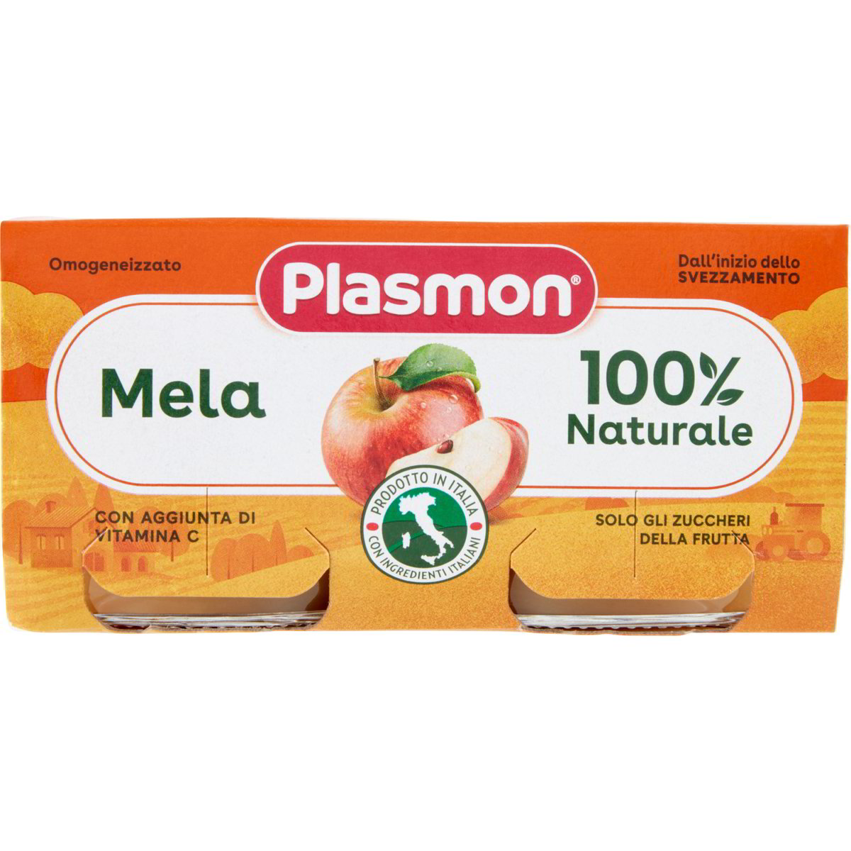 Omogeneizzato alla mela PLASMON 2 X 80 G - Coop Shop