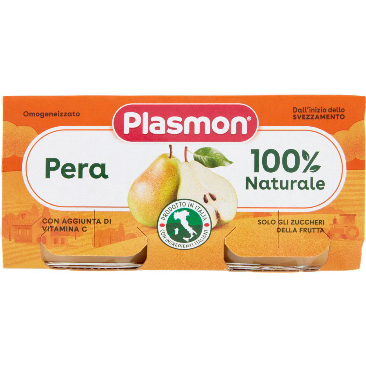 Omogeneizzato alla pera PLASMON 2 X 80 G - Coop Shop