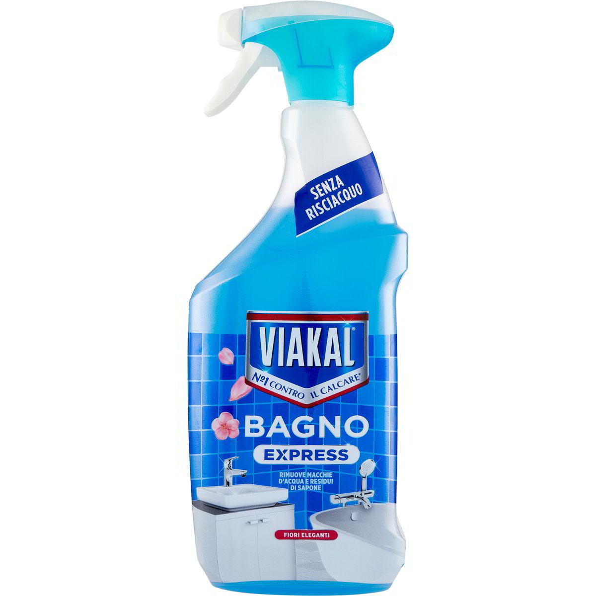 Anticalcare spray bagno express fiori eleganti VIAKAL 720 ML - Coop Shop