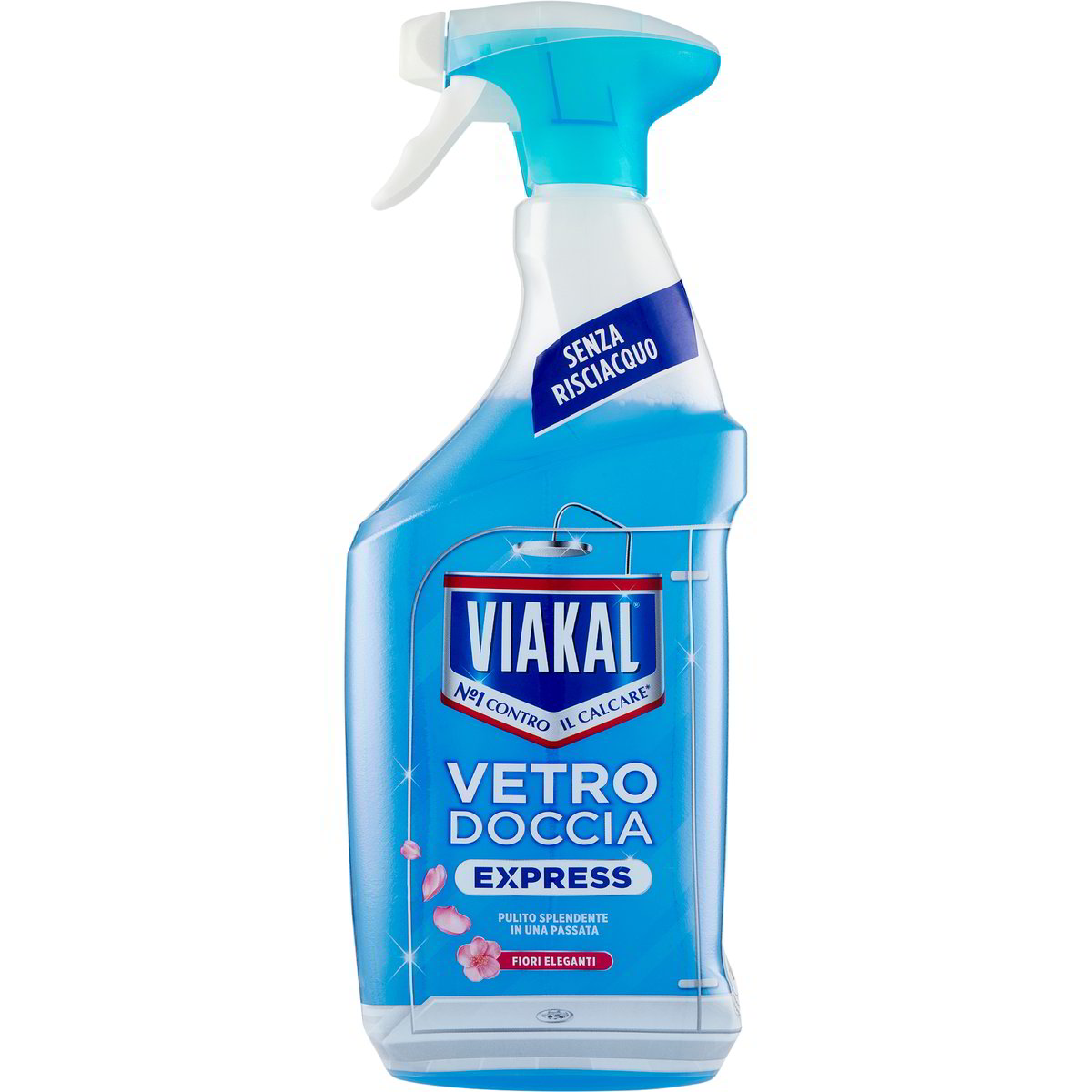 Anticalcare spray vetro doccia express fiori elega VIAKAL 720 ML - Coop ...