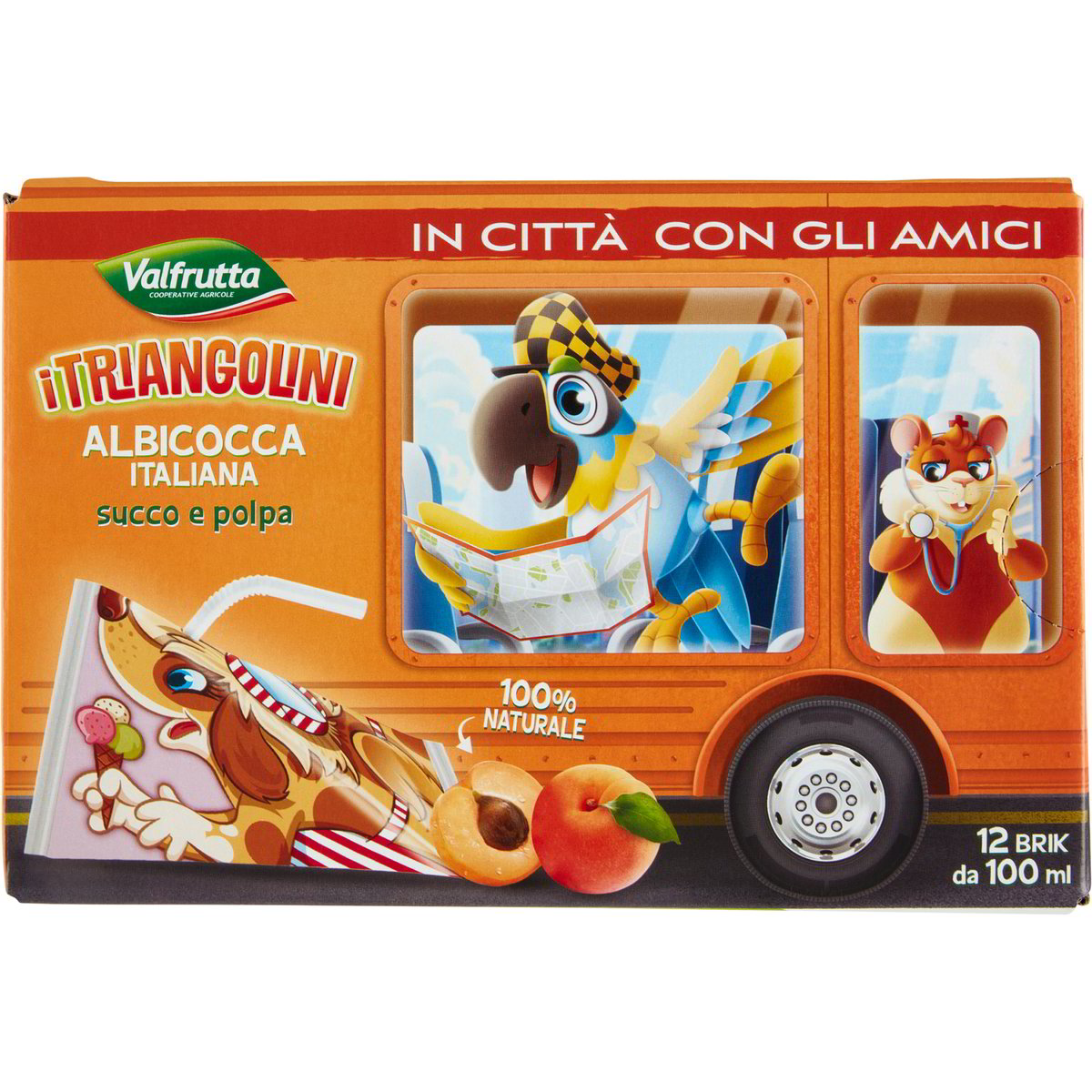 Nettare di albicocca VALFRUTTA 10 X 100 ML - Coop Shop