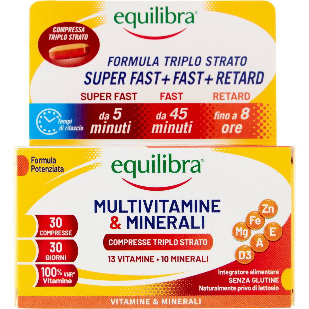 Integratore multivitamine & minerali 30 compresse EQUILIBRA 40,5 G ...