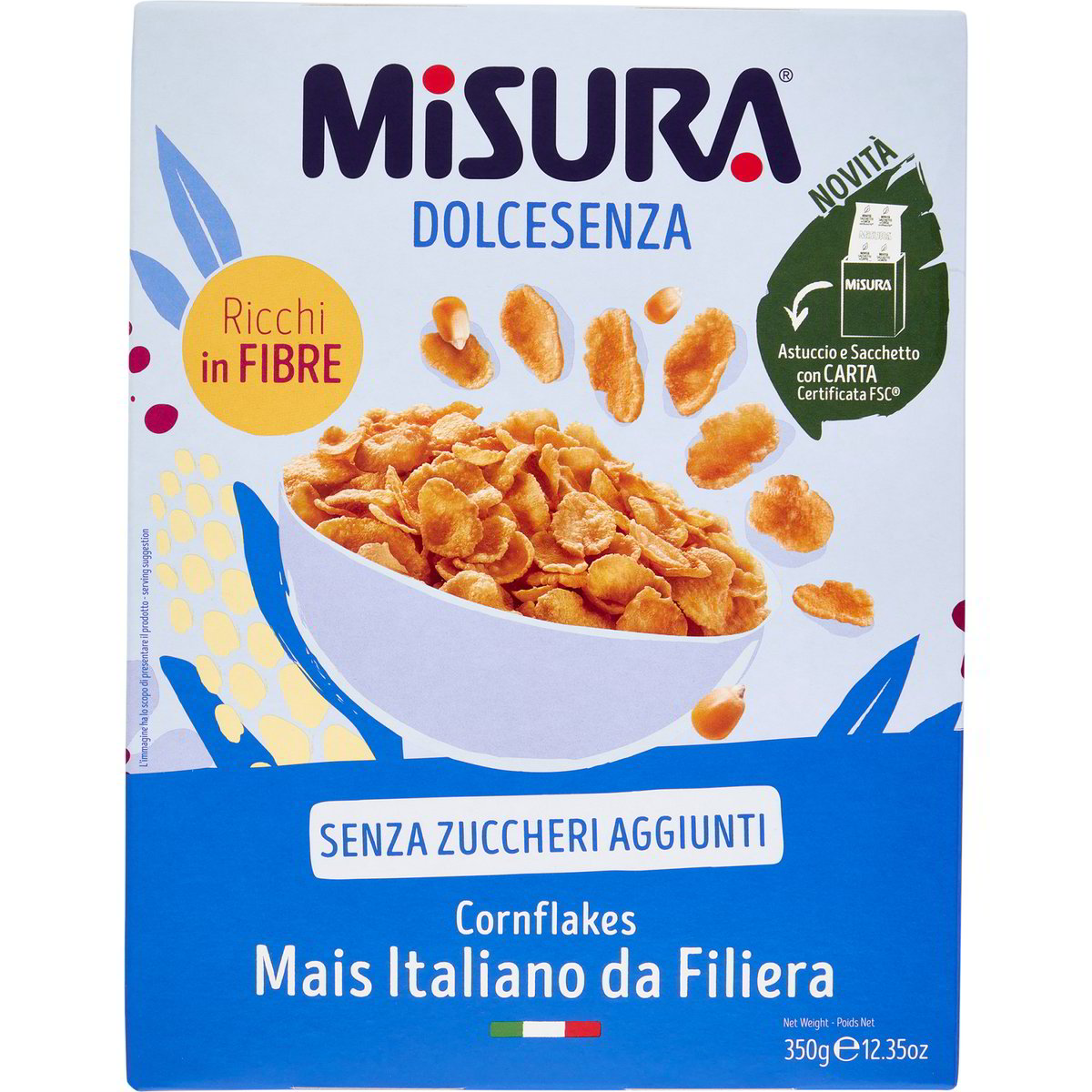 Cereali corn flakes di mais MISURA 350 GR - Coop Shop