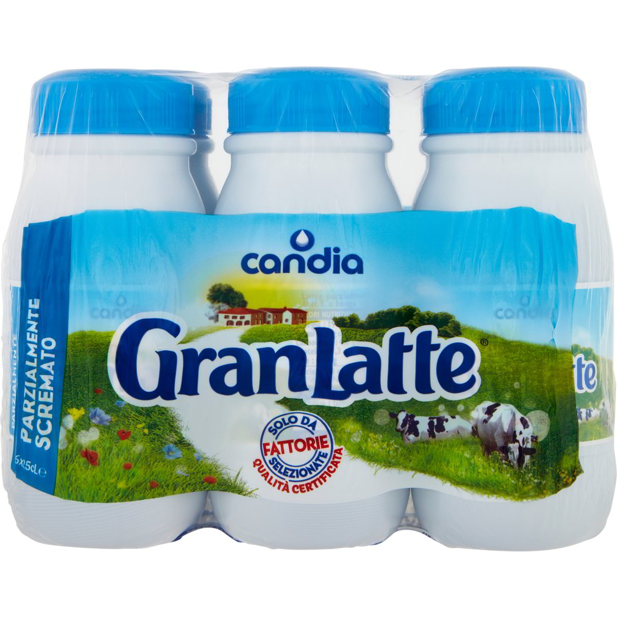 Latte uht parzialmente scremato GRANLATTE 6 X 250 ML - Coop Shop