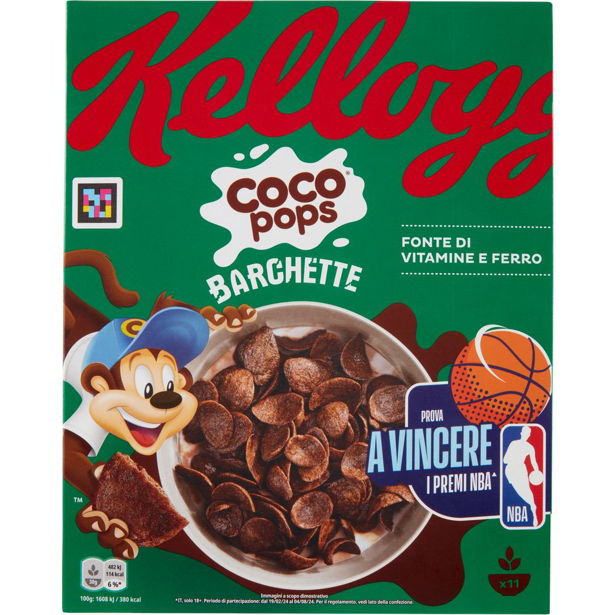 Cereali al cioccolato coco pops barchette KELLOGG'S 330 G - Coop Shop
