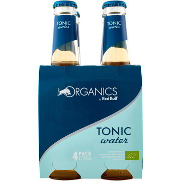Tonic water ORGANICS BY RED BULL 4 X 250 ML - Coop Shop