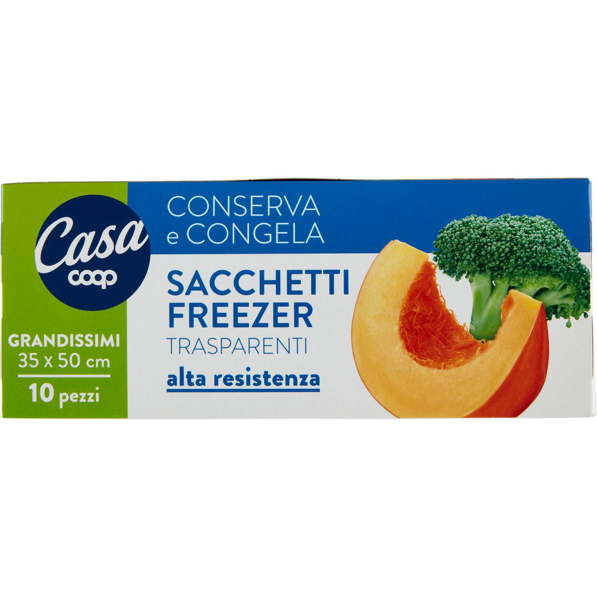 Sacchetti freezer grandissimi cm35x50 x10 COOP - CASA 1 PZ - Coop Shop