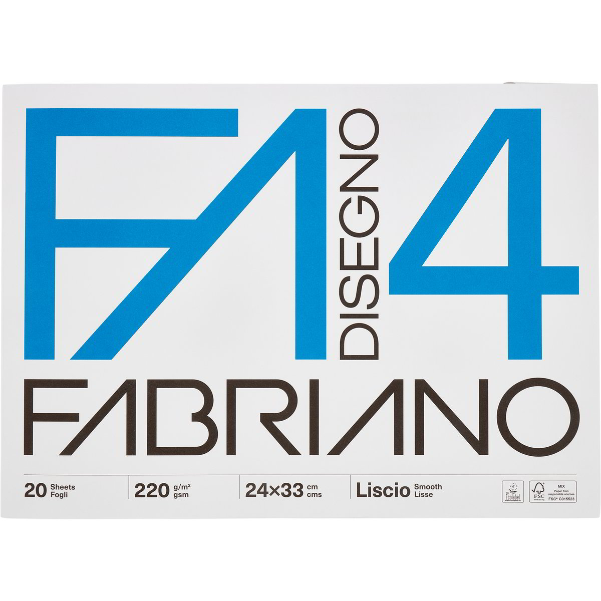 Disegno album fa/4 blocco 20 fogli 24x33 cm liscio FABRIANO 1 PZ - Coop ...