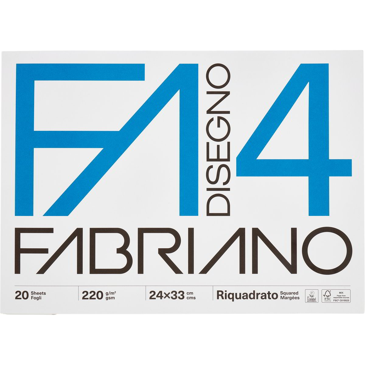 Disegno album fa/4 20fogli riquadrati 24x33 liscio FABRIANO 1 PZ - Coop ...