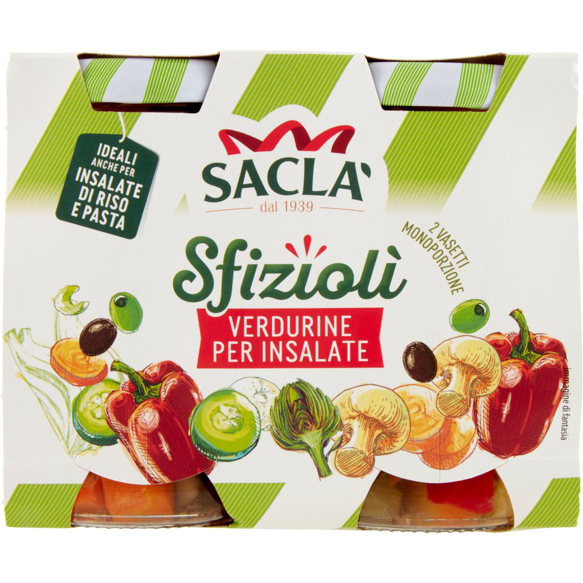 Condimento per riso/pasta verdurine sfizioli SACLÀ 2 X 205 G - Coop Shop