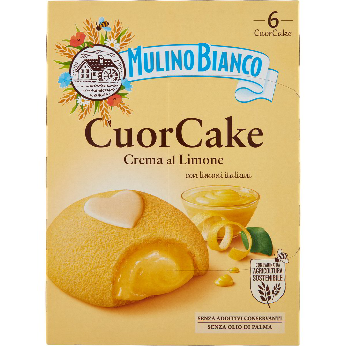 Biscotti cuor cake con crema al limone MULINO BIANCO 210 G - Coop Shop