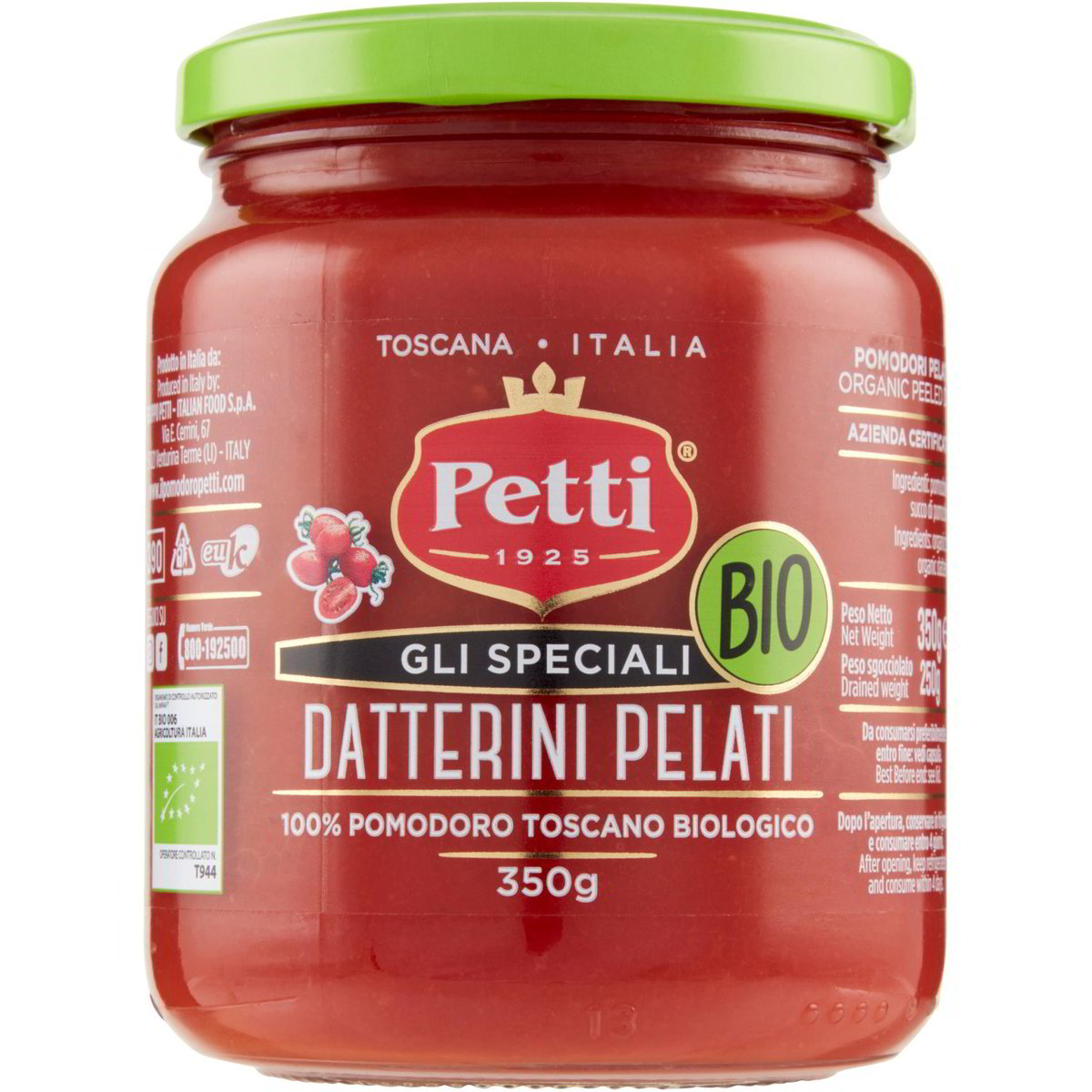 Salsa di pomodori datterini pelati "gli speciali" PETTI 350 GR - Coop Shop